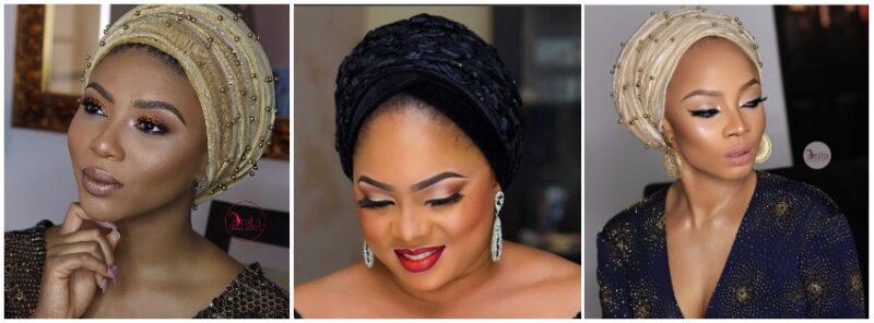 Nigerian Female Celebrities Who Love Turbans | FabWoman