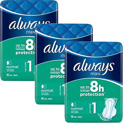 Always-Maxi-Sanitary-Towels-Normal-Pads-With-Wings | FabWoman