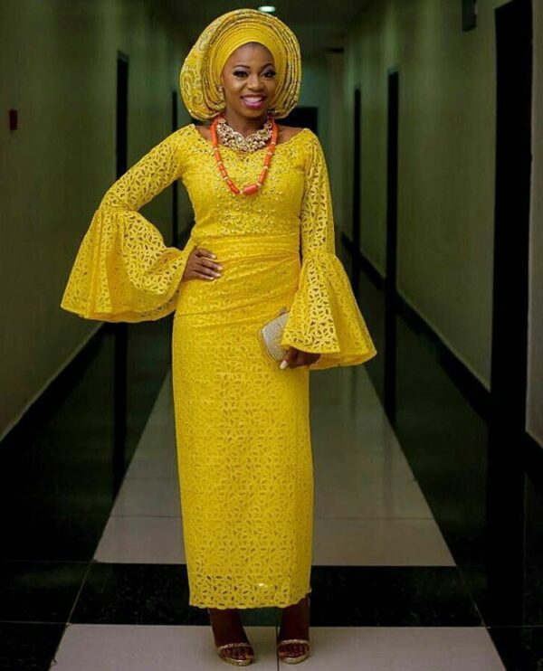 Latest Yellow AsoEbi Styles | Photos | FabWoman