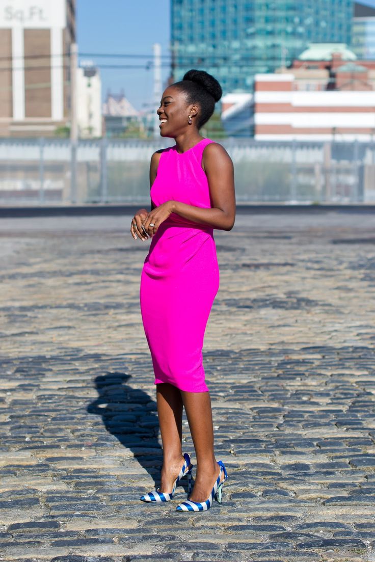 Latest Pink Work Outfits For Black Women | Photos| FabWoman