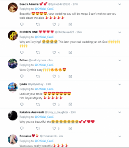 Cee-C Stuns As Bride In Peruzzi's 'Majesty' | FabWoman