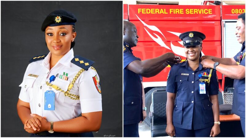 Dooshima Dennis Promoted To Deputy Superintendent of Fire | Photos